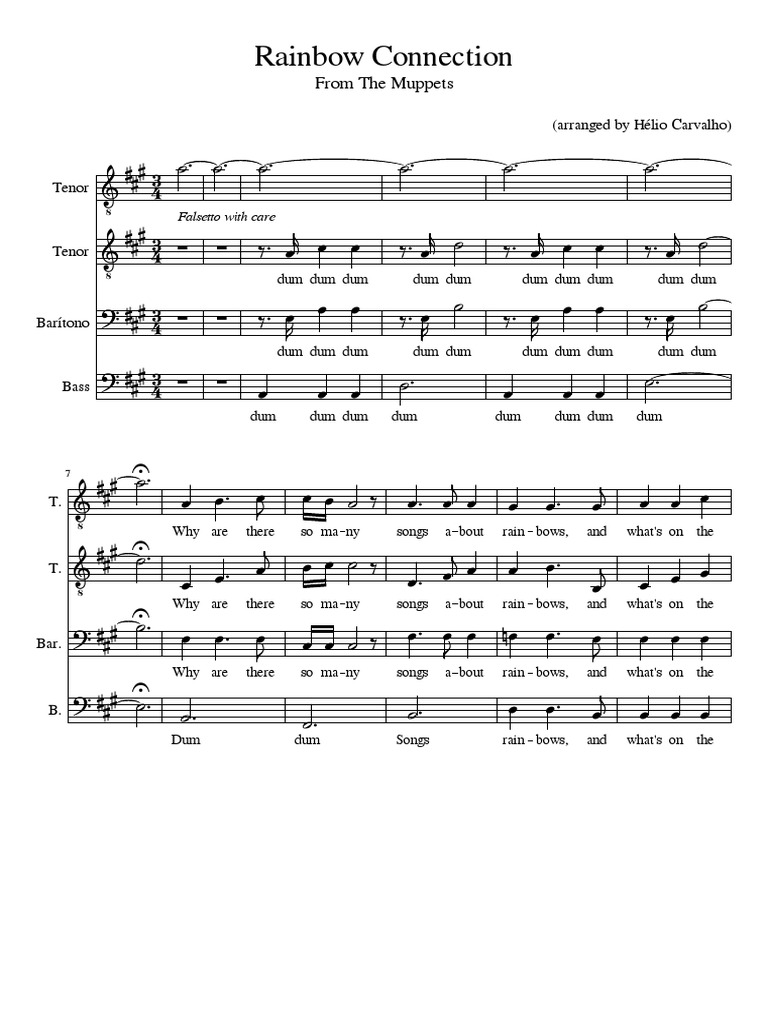 Rainbow Connection | PDF