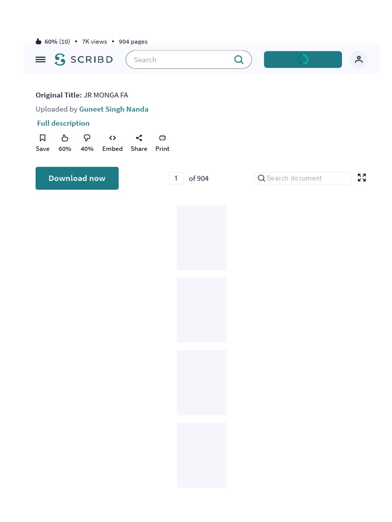 document545719137JR MONGA FA | PDF | Scribd | Online Services