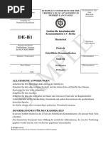 Ecl b1 Modelltest PDF | PDF