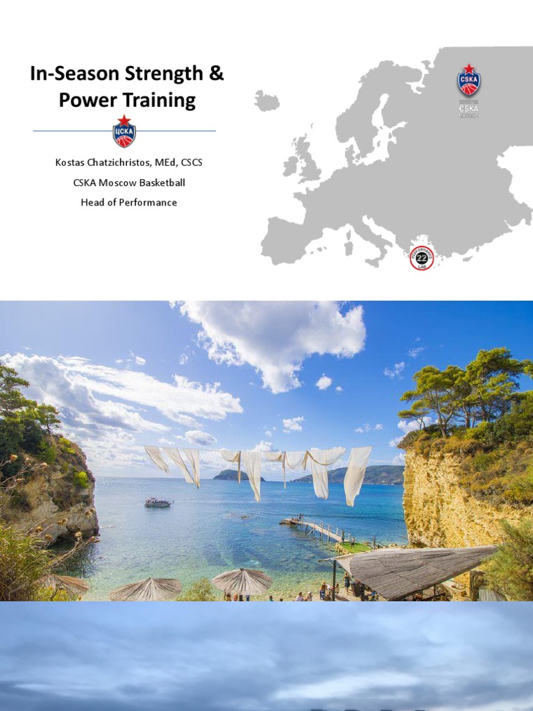 Cska Moscow In Season Strength Training Pdf Kettlebell Athletic