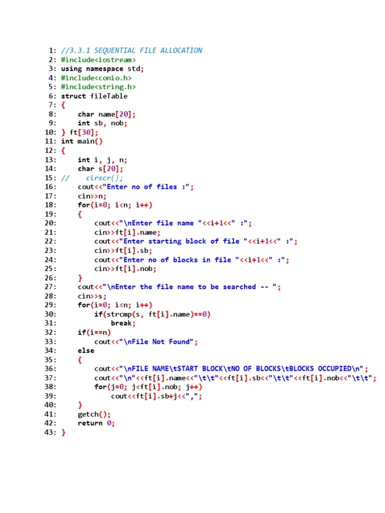 Sequential File Allocation Pdf 