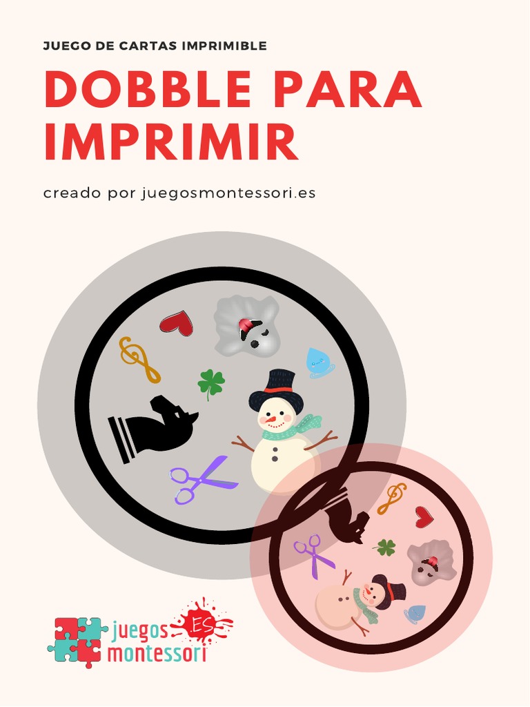Juego DOBBLE para IMPRIMIR 1 | PDF