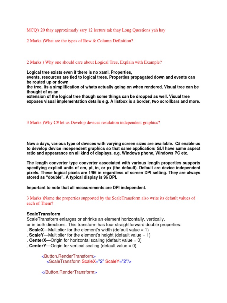 Cs 411 Myprep | PDF | Windows Presentation Foundation | Pixel