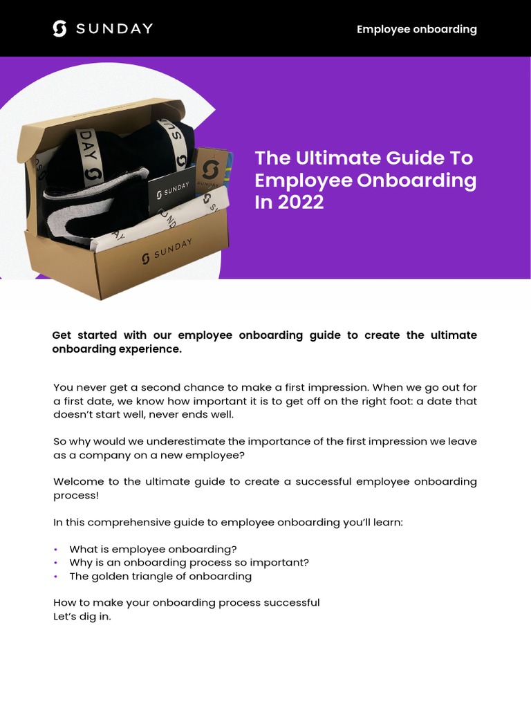 Ultimate Guide To Employee Onboarding | PDF | Employment | Job Interview