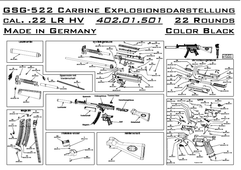 GSG 522 ExplodedView | PDF