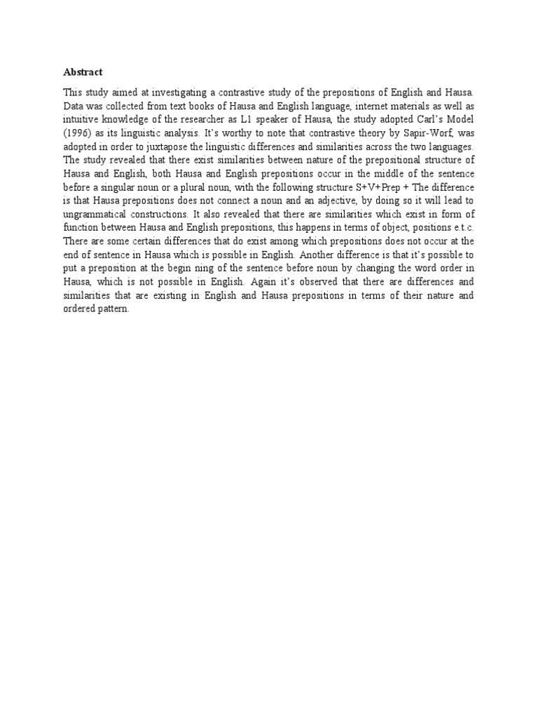 Abstract | PDF | Social Science | Foreign Language Studies