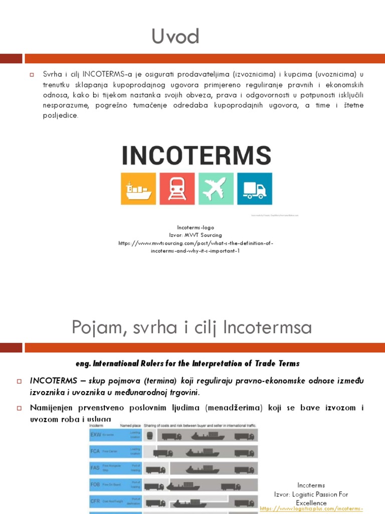 Incoterms Termini | PDF