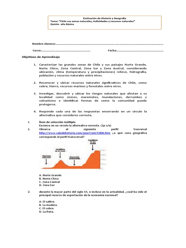 5º Historia | PDF | Ciencias de la Tierra | Entorno natural