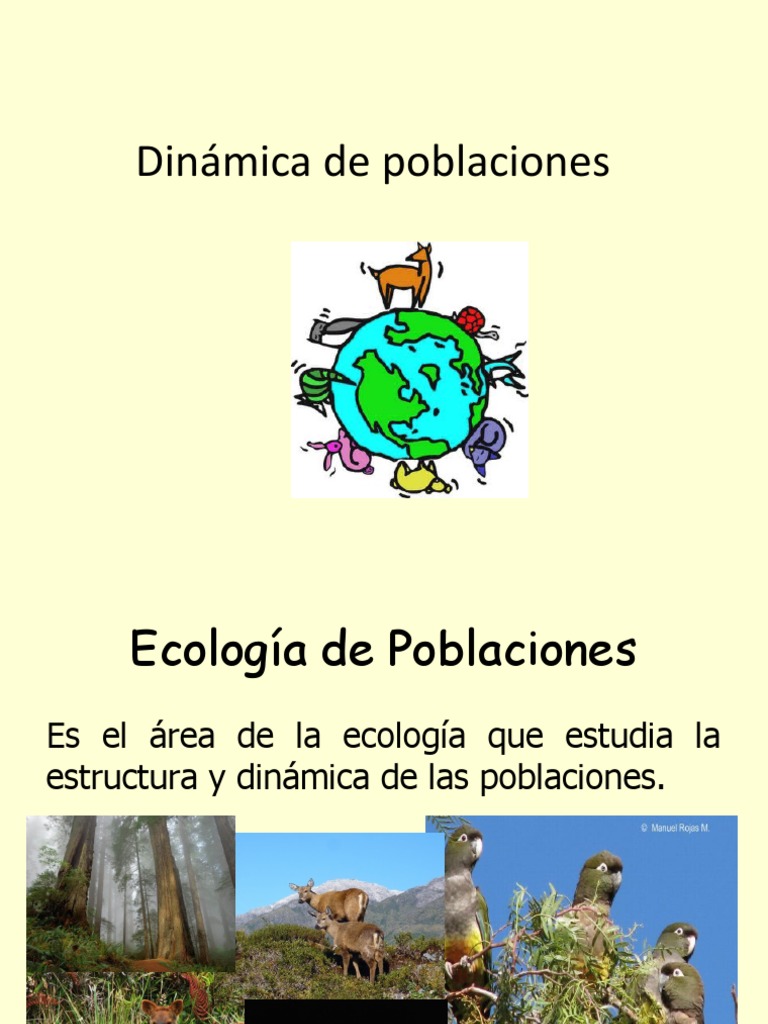 Dinámica de Poblaciones | PDF | Población | Entorno natural