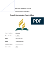 SYL Portfolio | PDF | Spiritual Gift | Seventh Day Adventist Church