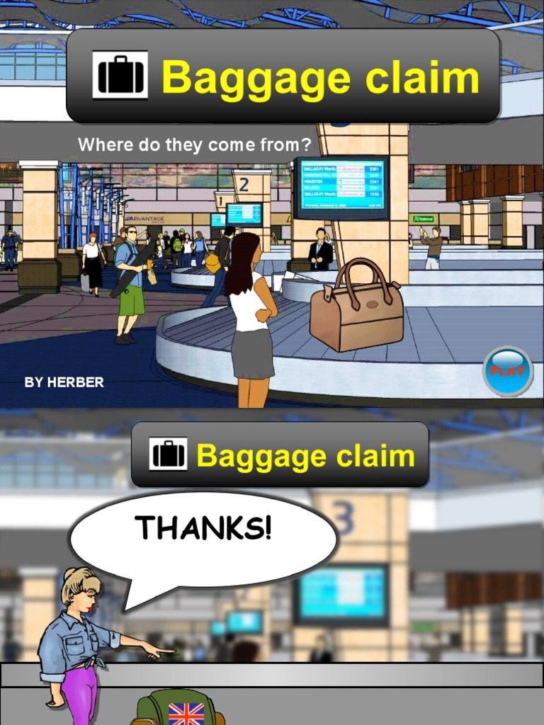 Baggage Claim PPT Fun Activities Games Games - 51455 | PDF