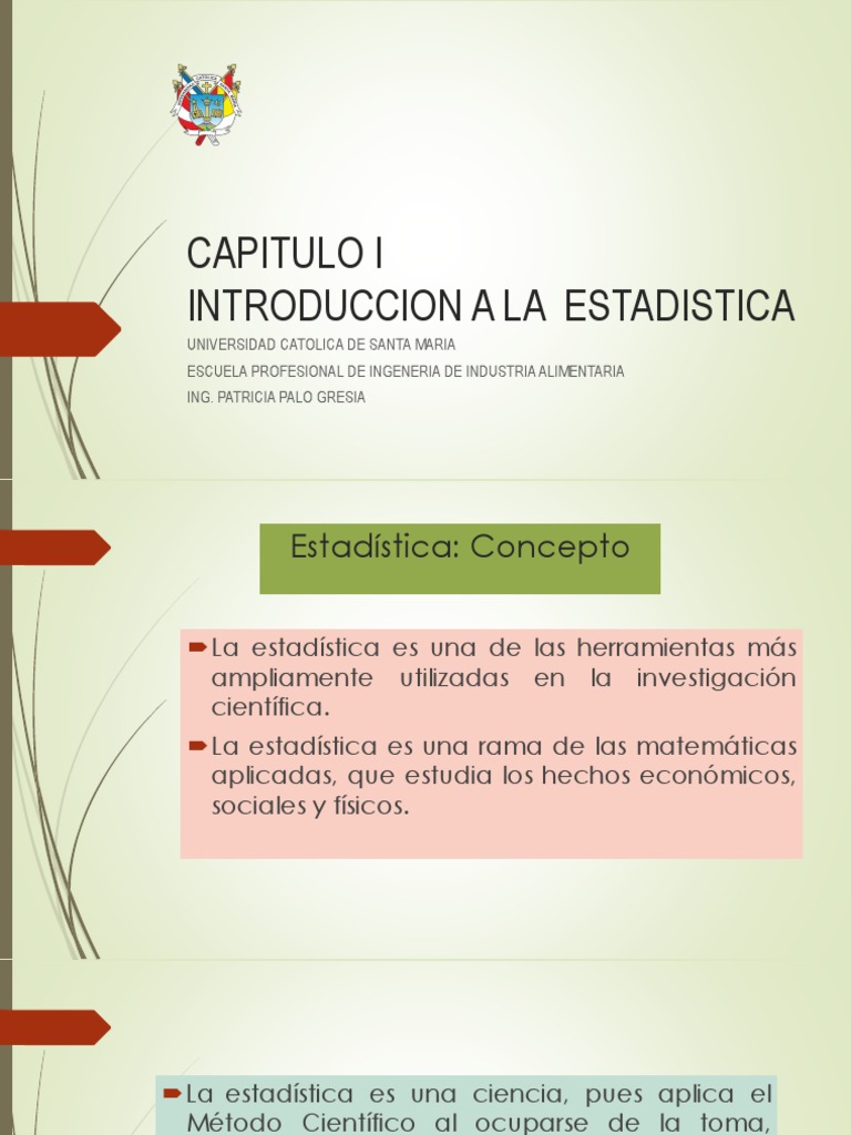 Introduccion A La Estadistica | PDF | Estadísticas | Metodología