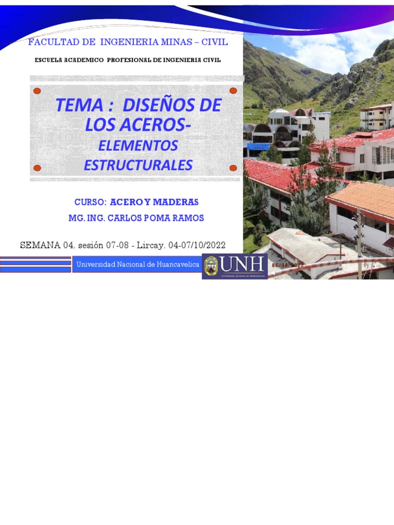 Elementos Estructurales en Acero | PDF | Braguero | Viga (Estructura)