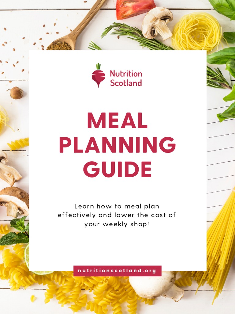 Meal Planning Guide | PDF | Meal | Cooking