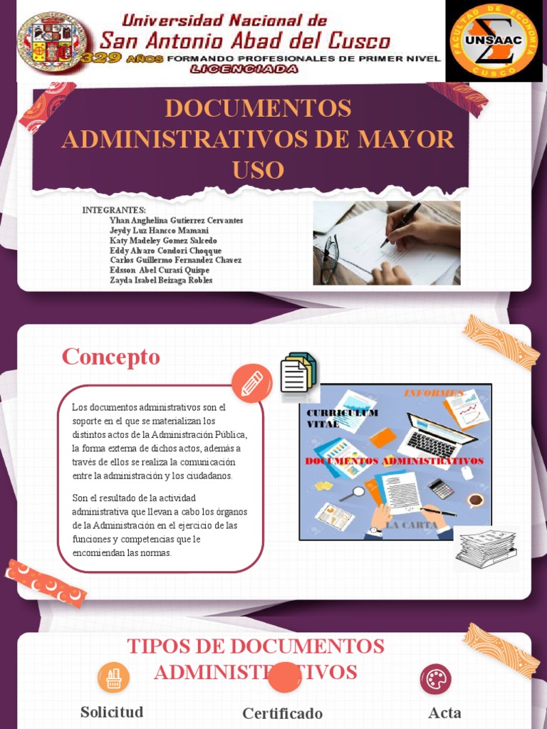 Documentos Administrativos | PDF | Caso de carta | Institución