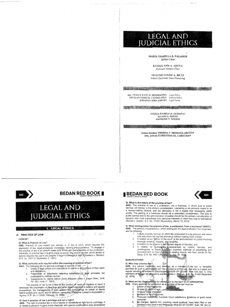 2021 SBU Red Book Volume 2 - Legal and Judicial Ethics | PDF | Lawyer ...