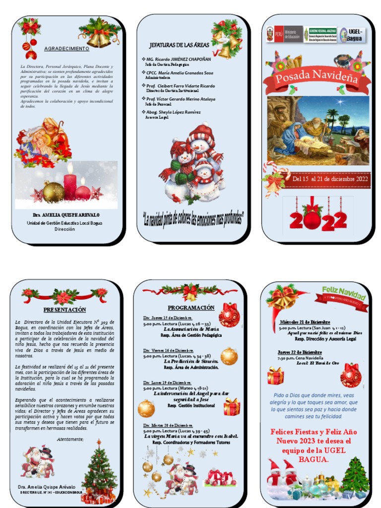 Triptico Posada 2022 | PDF