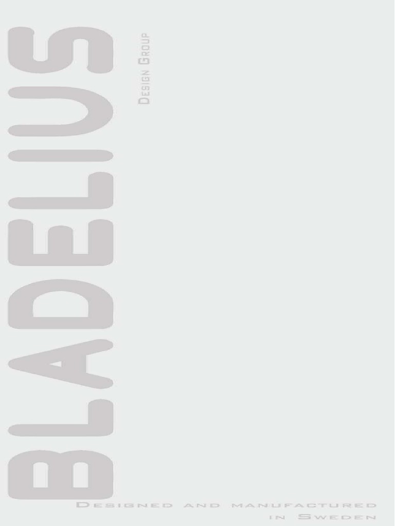 Hfe Bladelius Products Brochure en | PDF