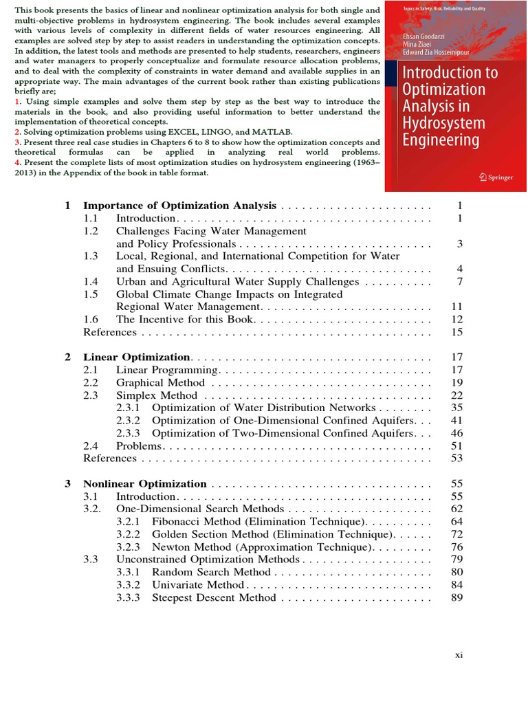 Introduction To Optimization Analysis In Pdf Mathematical Optimization Linear Programming
