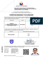 Marina COP Application Process Guide | PDF | Service Industries
