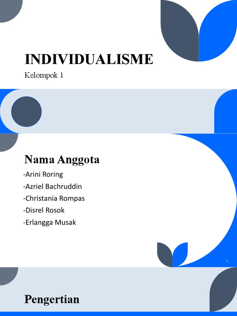 Individualisme 1 Pdf