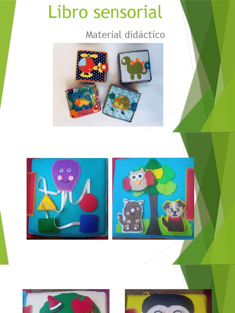 Libro Sensorial - Estimulación de Lenguaje | PDF