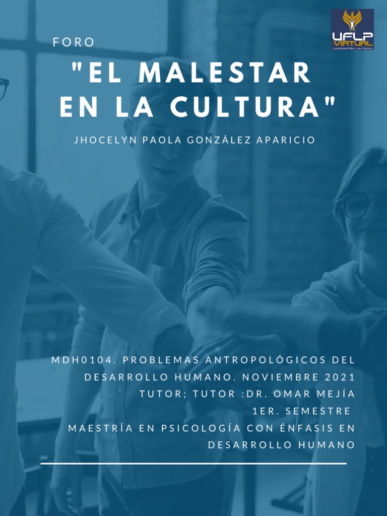 El Malestar en la Cultura: Reflexiones | PDF | Felicidad | Moralidad