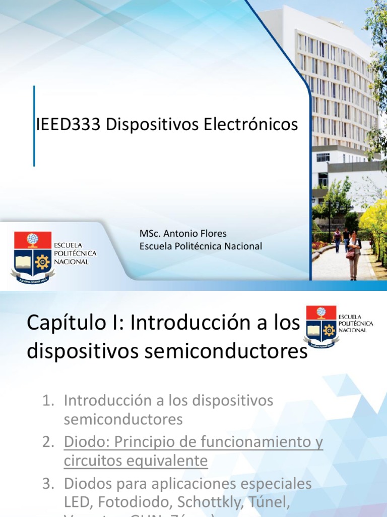Capitulo1 2 | PDF | Diodo | Semiconductores