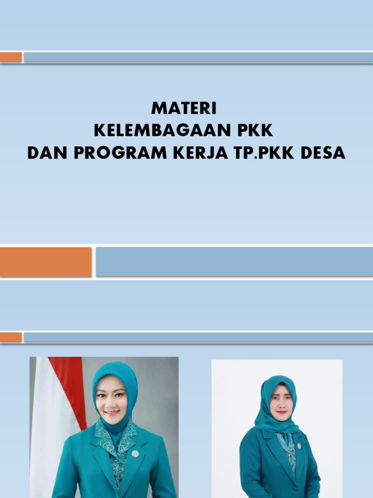 Materi PKK Desa 2019 | PDF