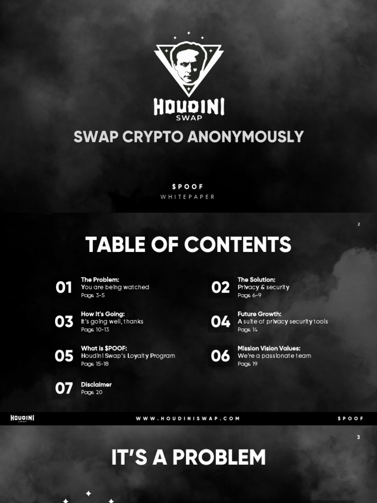 Houdini Swap Whitepaper-Nov 2022.7 | PDF | Cryptocurrency | Money