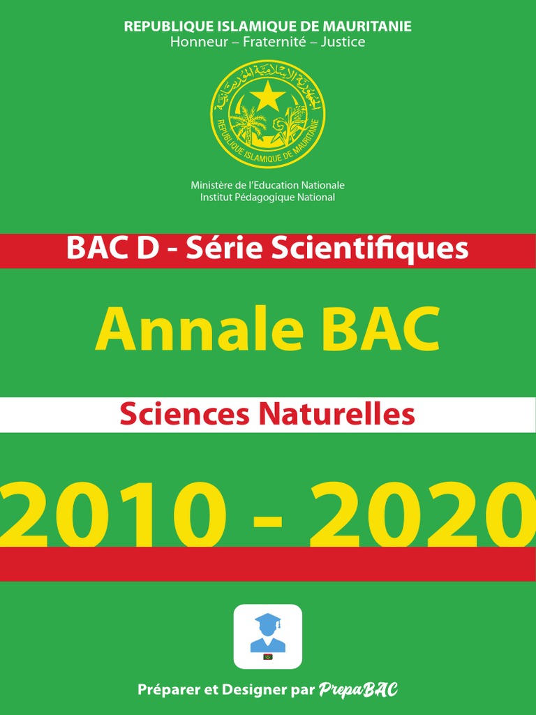 Annales BAC 2010-2020 Sciences Naturelles | PDF | Progestérone | Iode