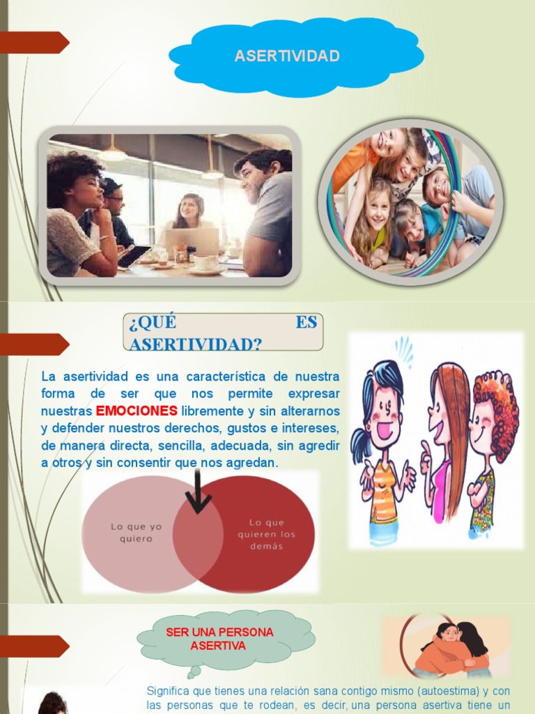 Asertividad | PDF | Psicología Social | Cognición