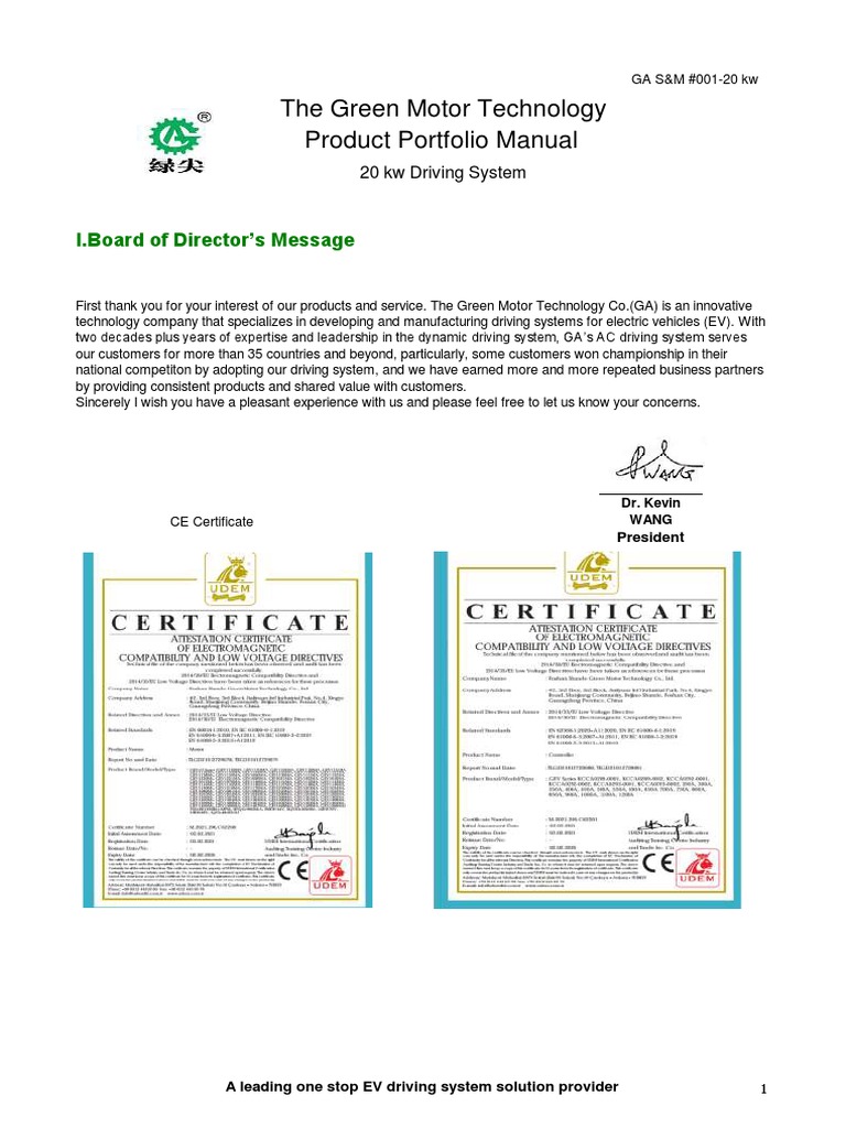 20KW 96v Front & Rear Drive EV Project Report | PDF | Electric Vehicle ...