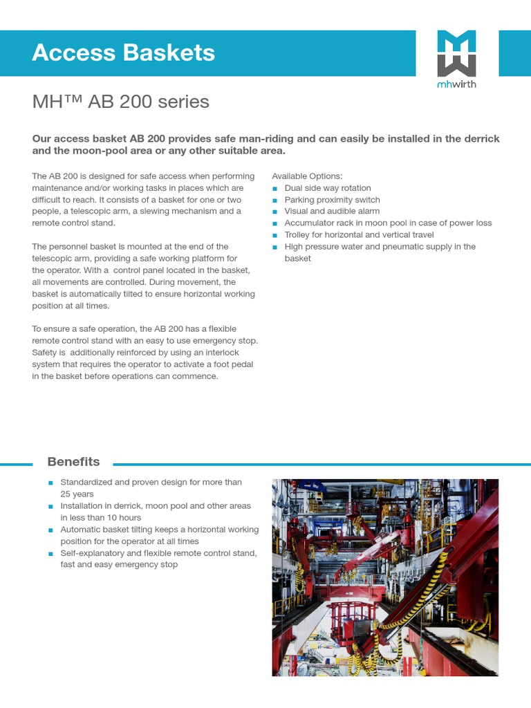 Access Baskets | PDF | Equipment | Manufactured Goods