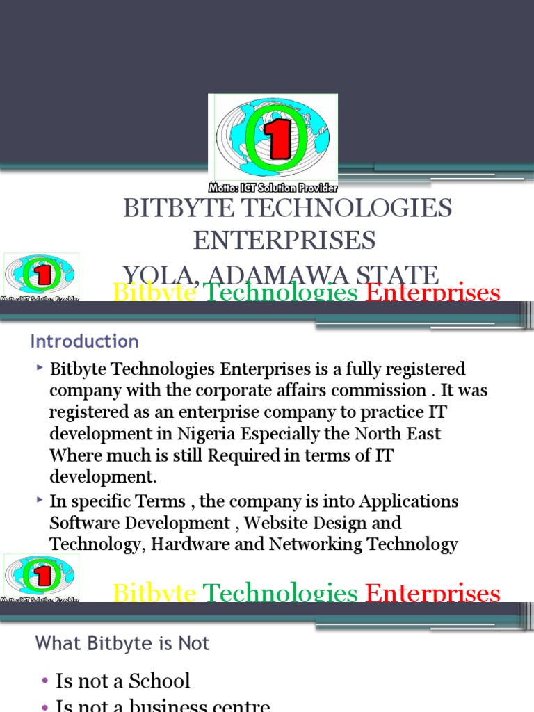 Introduction To Bitbyte Technology | PDF | Mobile App | Application Software