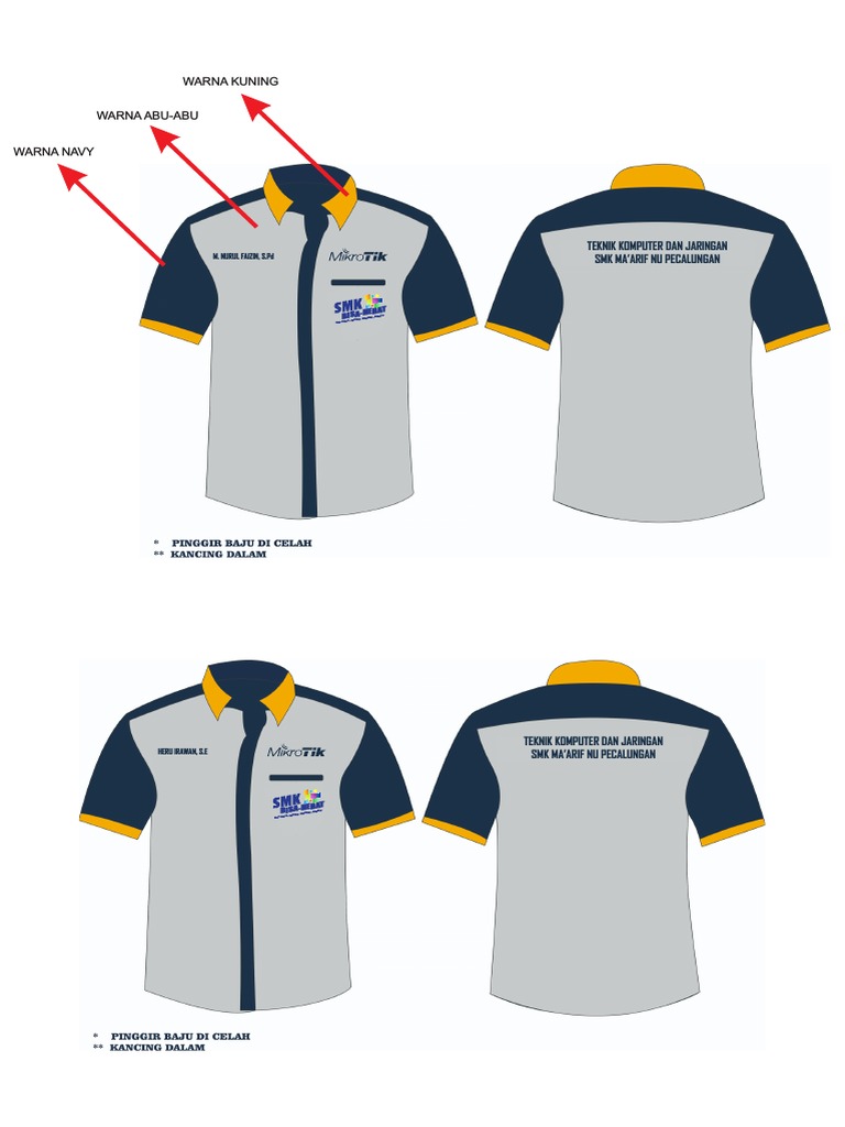 Seragam Instruktur TKJ | PDF