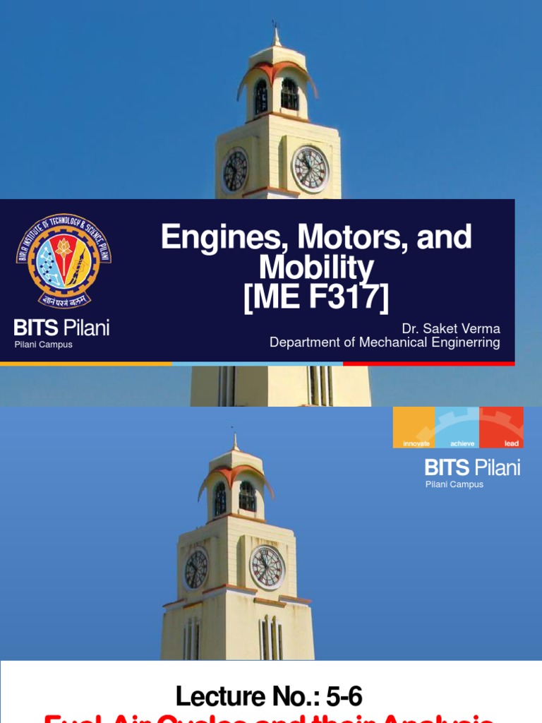 Fuel-Air Cycles and their Analysis in Internal Combustion Engines | PDF ...