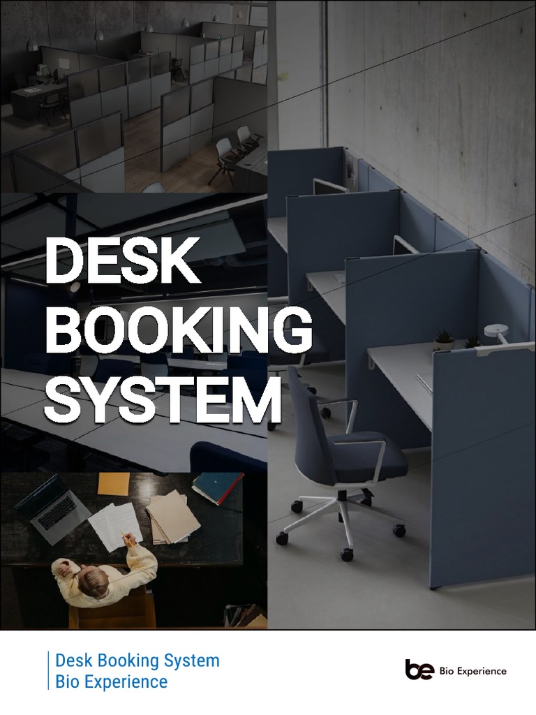 Brosur - Bio Experience Desk Booking System | PDF | Software | Cyberspace