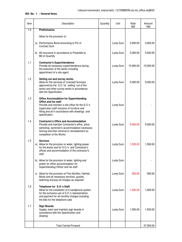 BQ Rate | PDF | Pipe (Fluid Conveyance) | Concrete