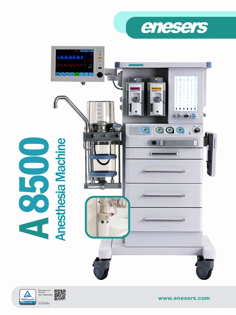 Brosur Anesthesia Machine (A8500) | PDF