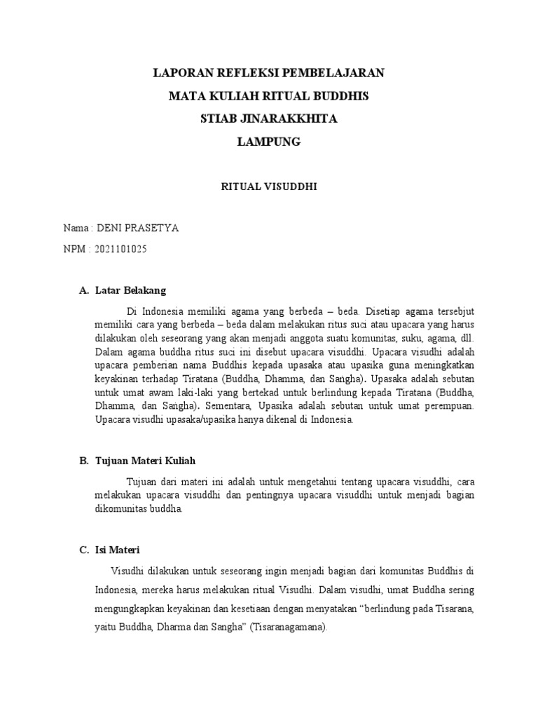 LRP Ritual Deni 11 | PDF