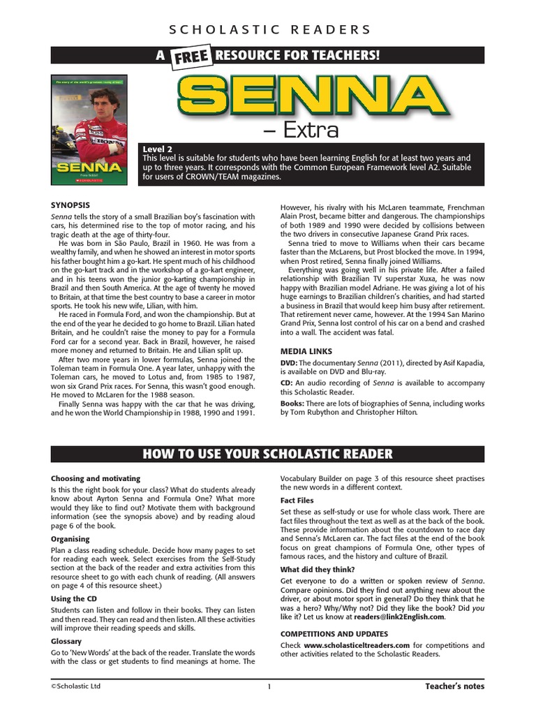 Senna Tns 1003157 | PDF | Formula One | Formula Racing Series