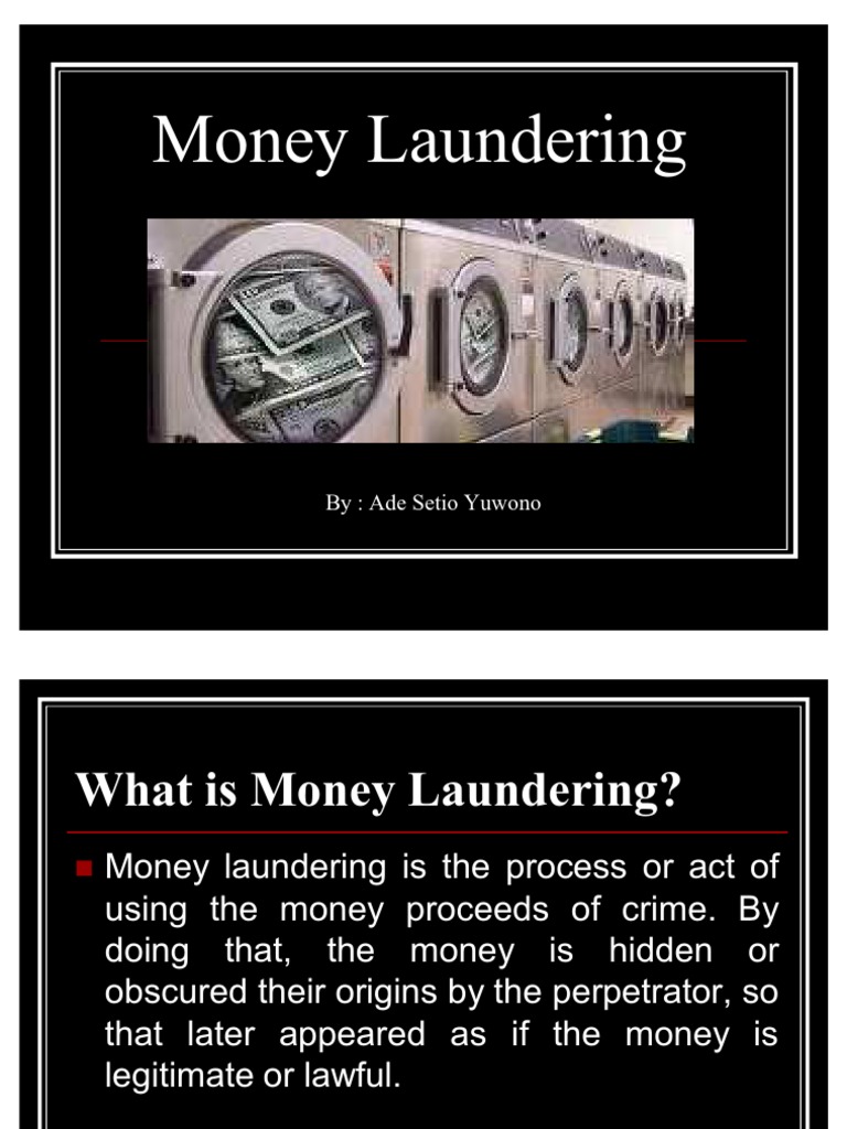 The Process of Money Laundering: Placement, Layering, and Integration ...