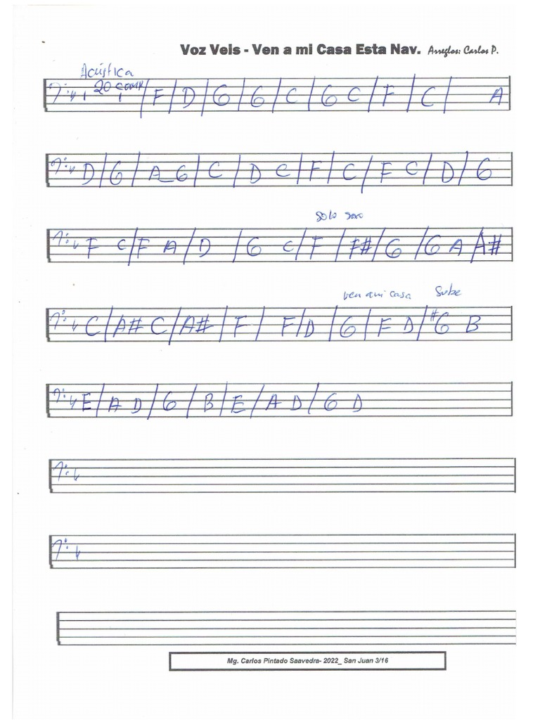 Ven A Mi Casa Esta Navidad | PDF