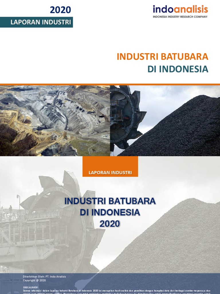 Laporan Industri Batubara Indonesia 2020 | PDF