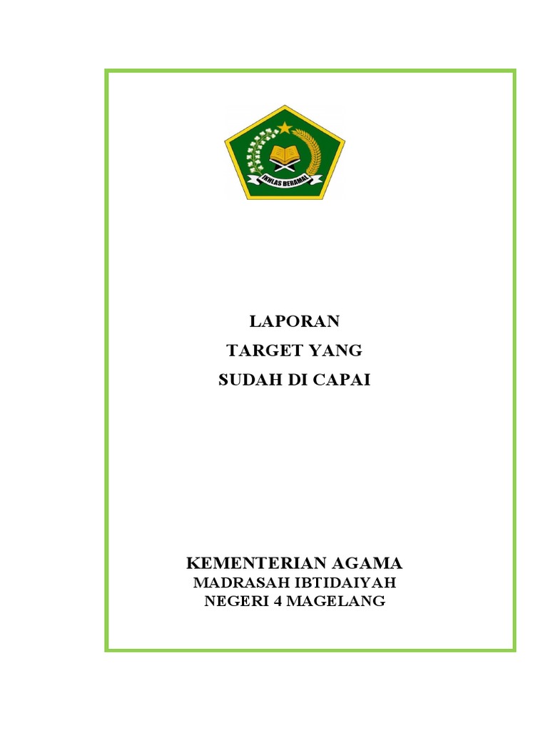 3.3.3.2. Laporan Target Yang Sudah Di Capai | PDF