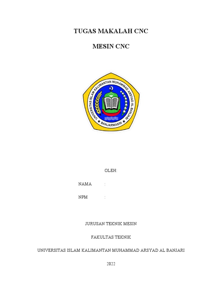 Makalah CNC 1 | PDF