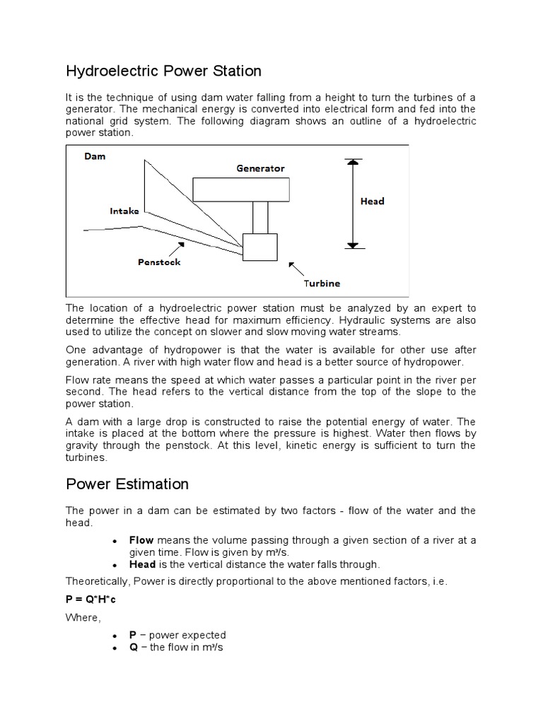 Hydro | PDF | Hydroelectricity | Power Station