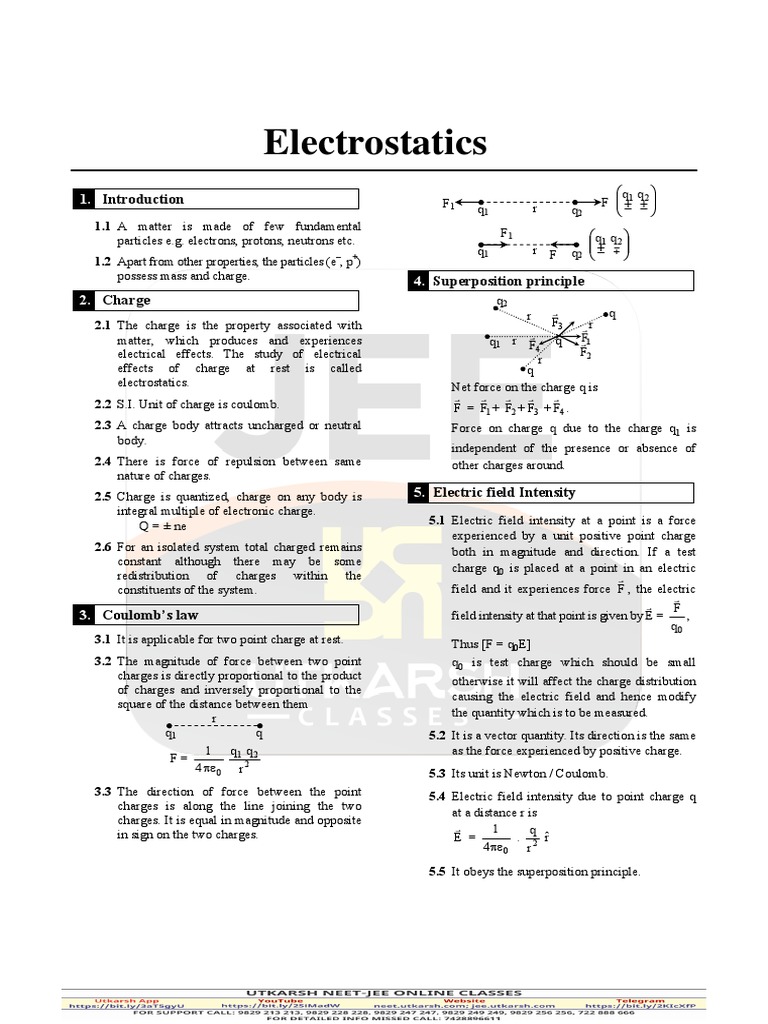Understanding Electric Charge and Fields | PDF | Electric Field ...