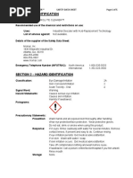 Material Safety Data Sheet: Sos Pembersih Lantai Sereh | PDF ...